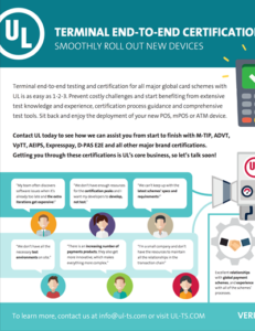 terminal end to end certification - Deltec Consulting, Inc.